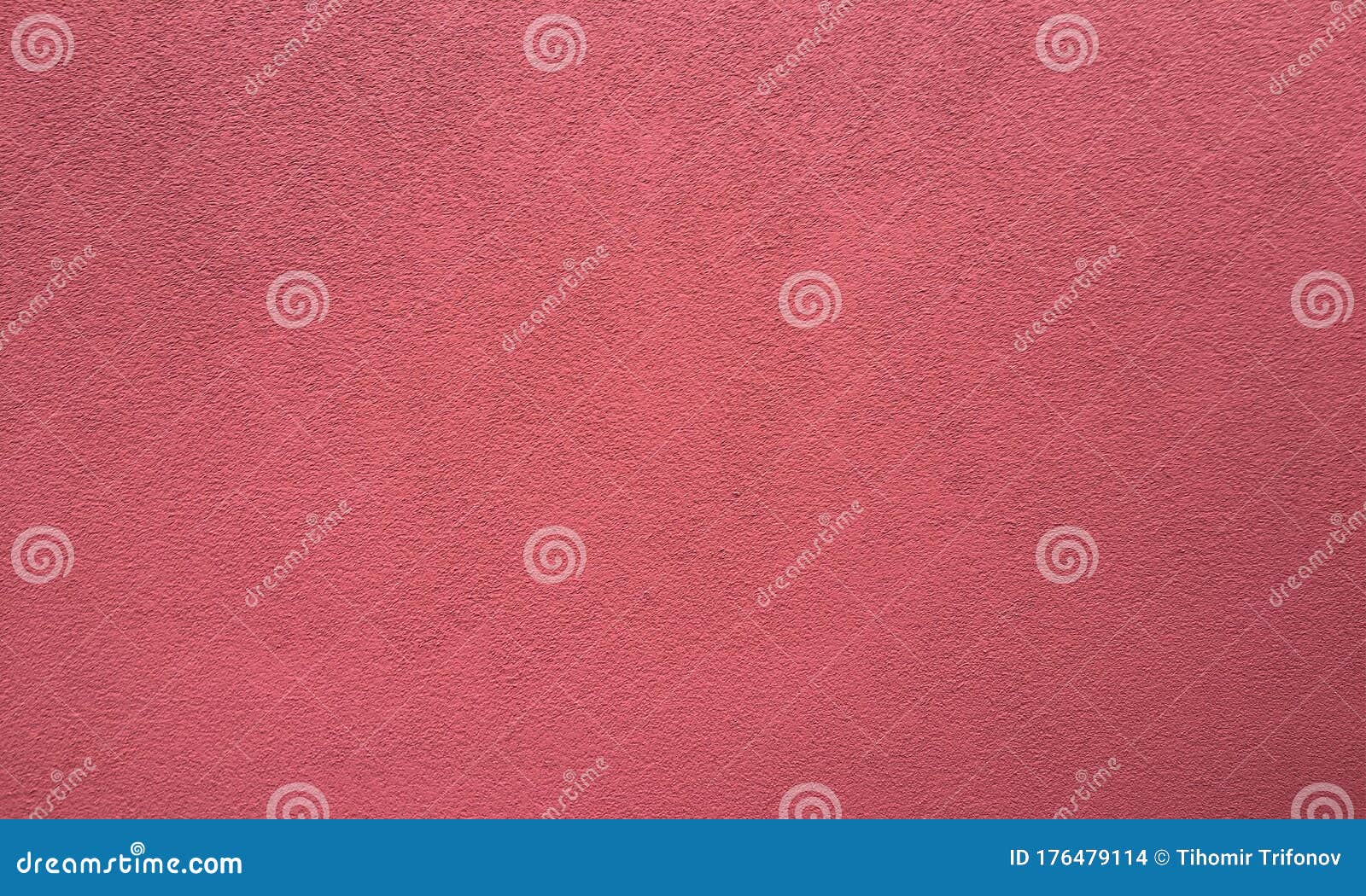 Empty Red Concrete Wall, Clean Texture Background Surface Stock Photo ...