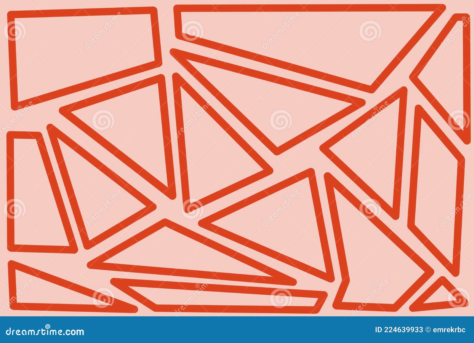 Empty Red Triangles and Quadrilaterals, Geometric Pattern Shapes on the ...