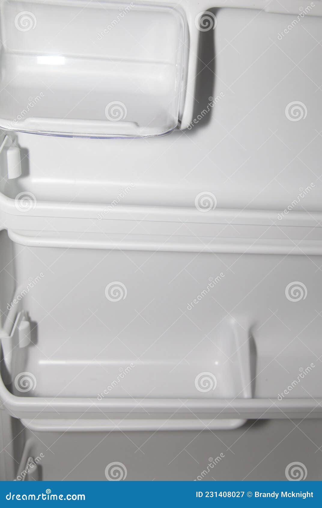 Empty Refridgerator stock image. Image of apparatus - 231408027