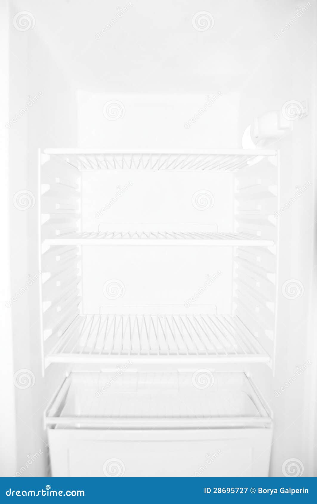 Empty refrigerator stock image. Image of kitchen, empty - 28695727