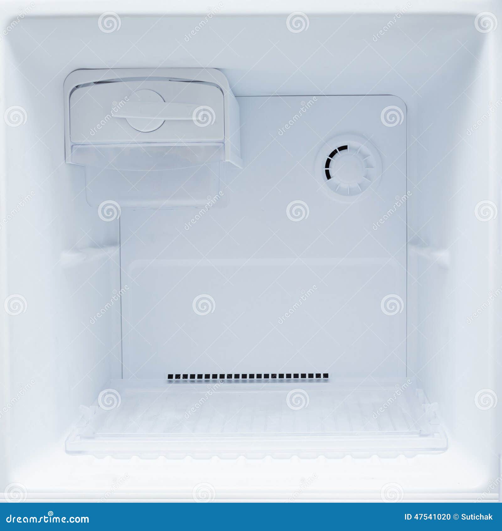 Empty refrigerator freezer stock photo. Image of freezer - 47541020