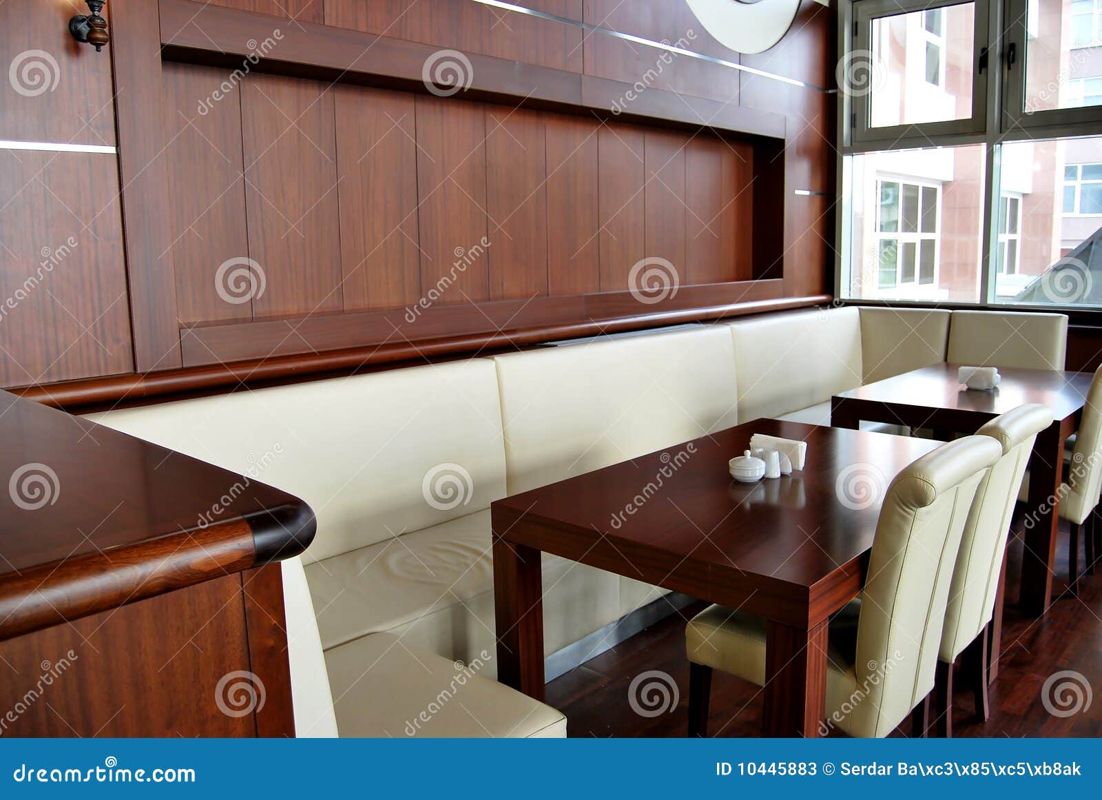 Empty Restaurant stock image. Image of brown, empty, brunch - 10445883
