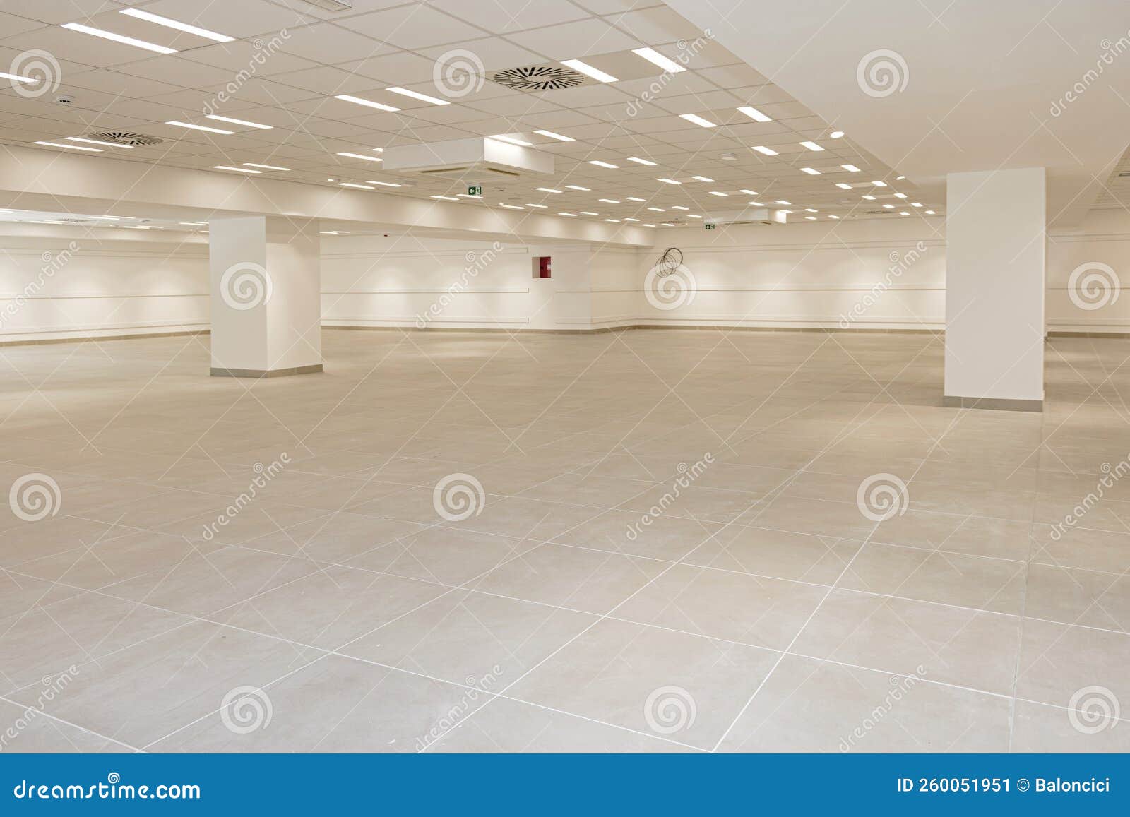 Empty Retail Shop Space stock image. Image of real, belgrade - 260051951