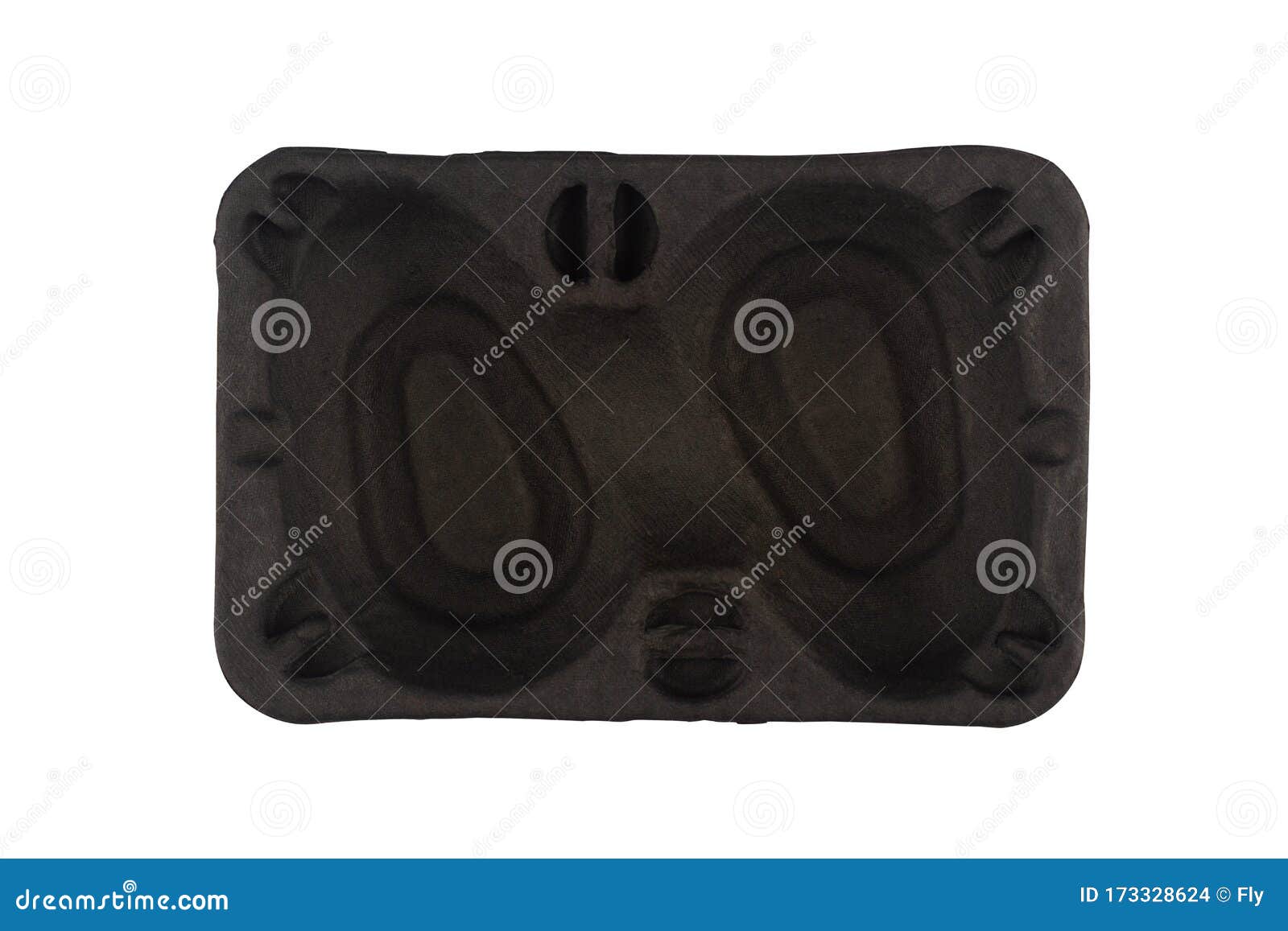 Empty Avocado Carts Ready For Transport In Black And White Royalty-Free ...