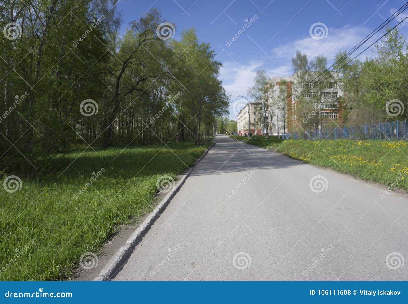 Empty Road Gray Blue from Different Colors. Stock Photo - Image of ...