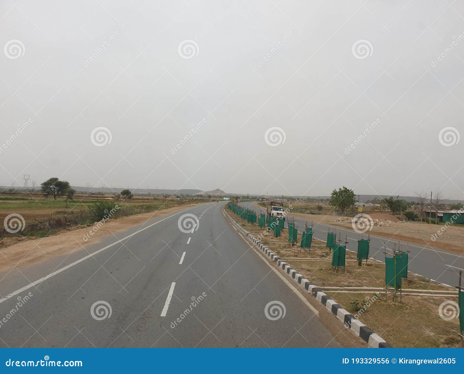 Empty road view stock photo. Image of road, empty, 9820 - 193329556