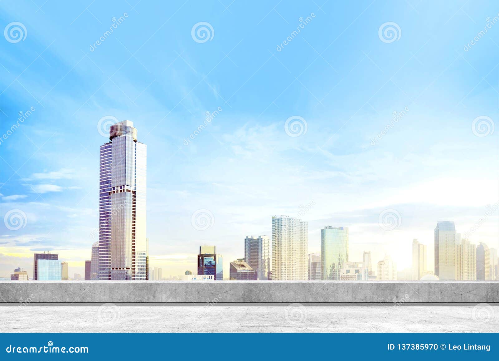 Empty rooftop floor stock photo. Image of bright, floor - 137385970