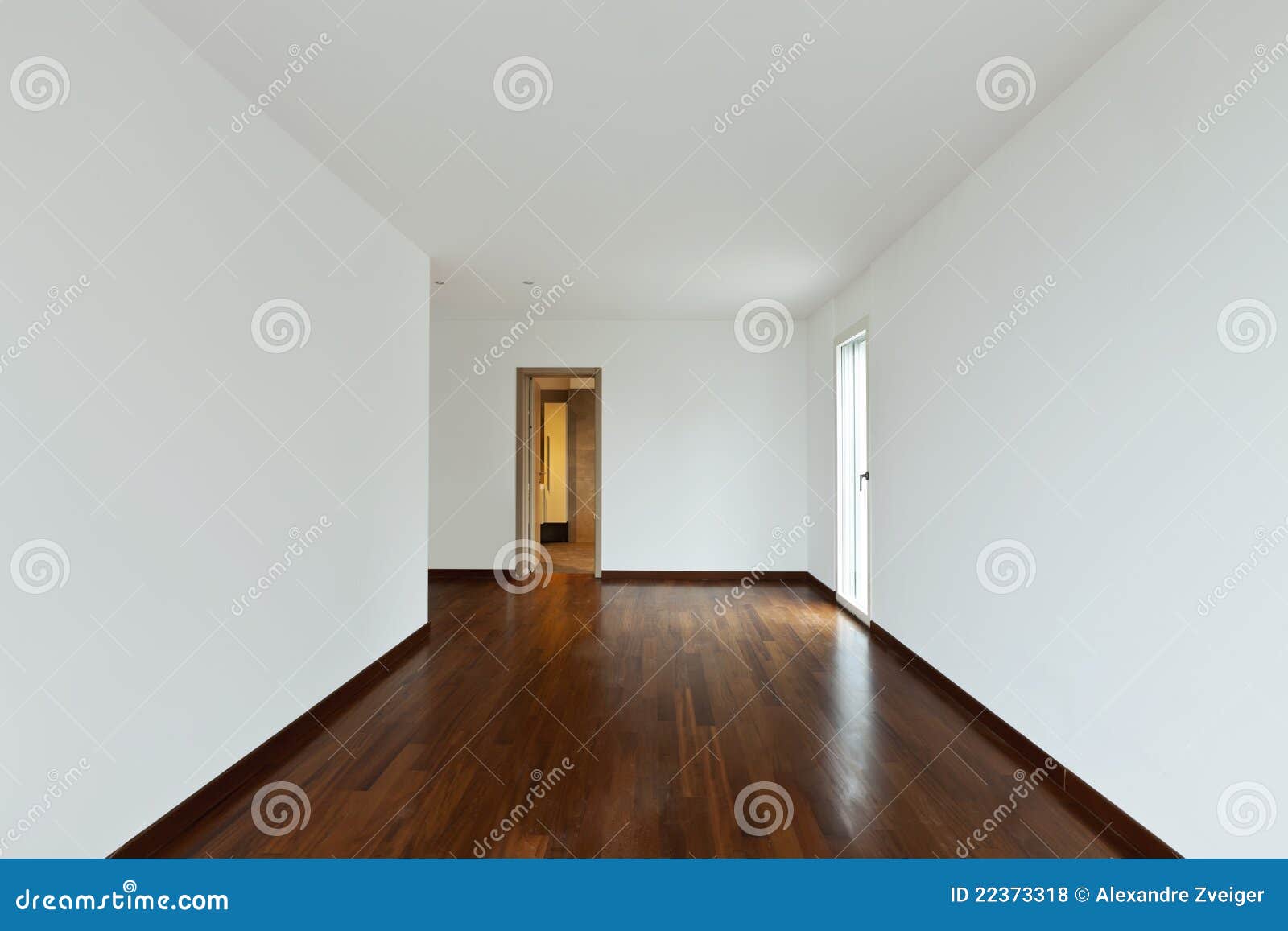 Empty room stock photo. Image of room, white, design - 22373318