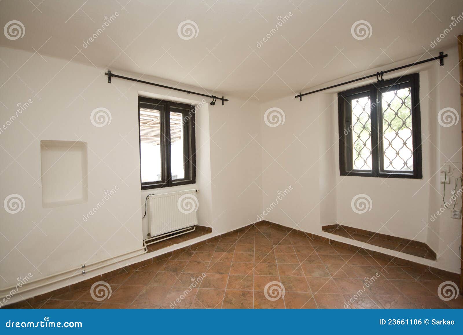 Empty room stock photo. Image of bright, interior, home - 23661106