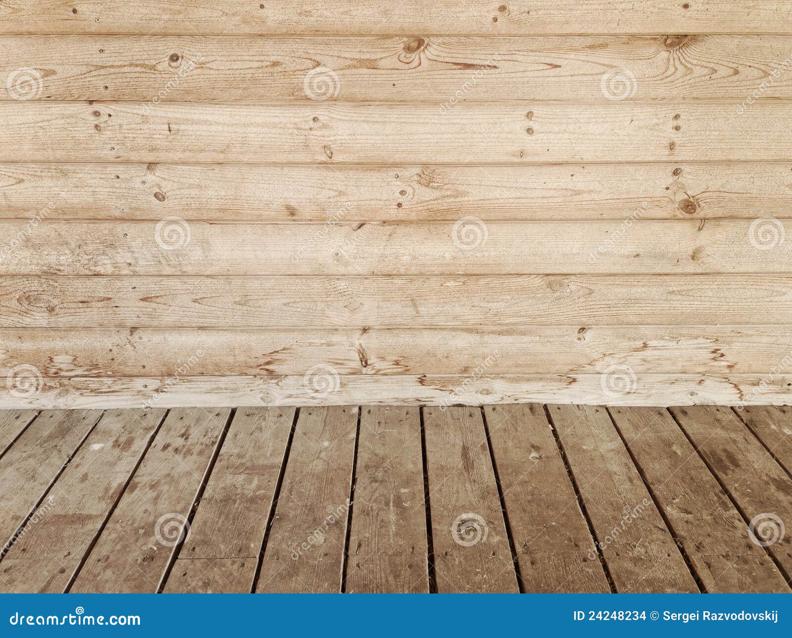 Empty room stock photo. Image of wooden, weathered, interior - 24248234