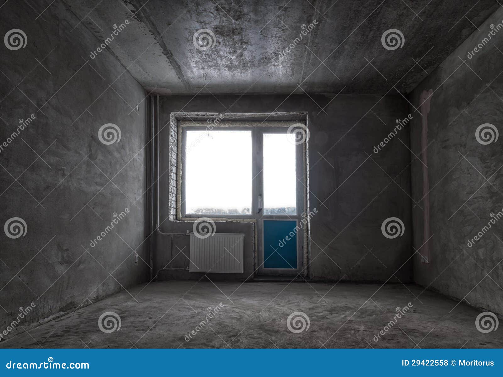 Empty room stock photo. Image of grime, glow, interior - 29422558