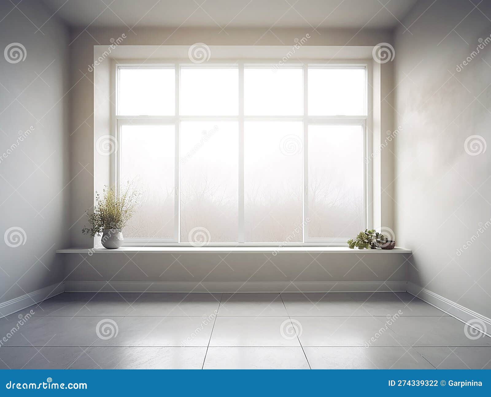 3D Rendering Minimalist And Modern Design Studio Room Space Background ...