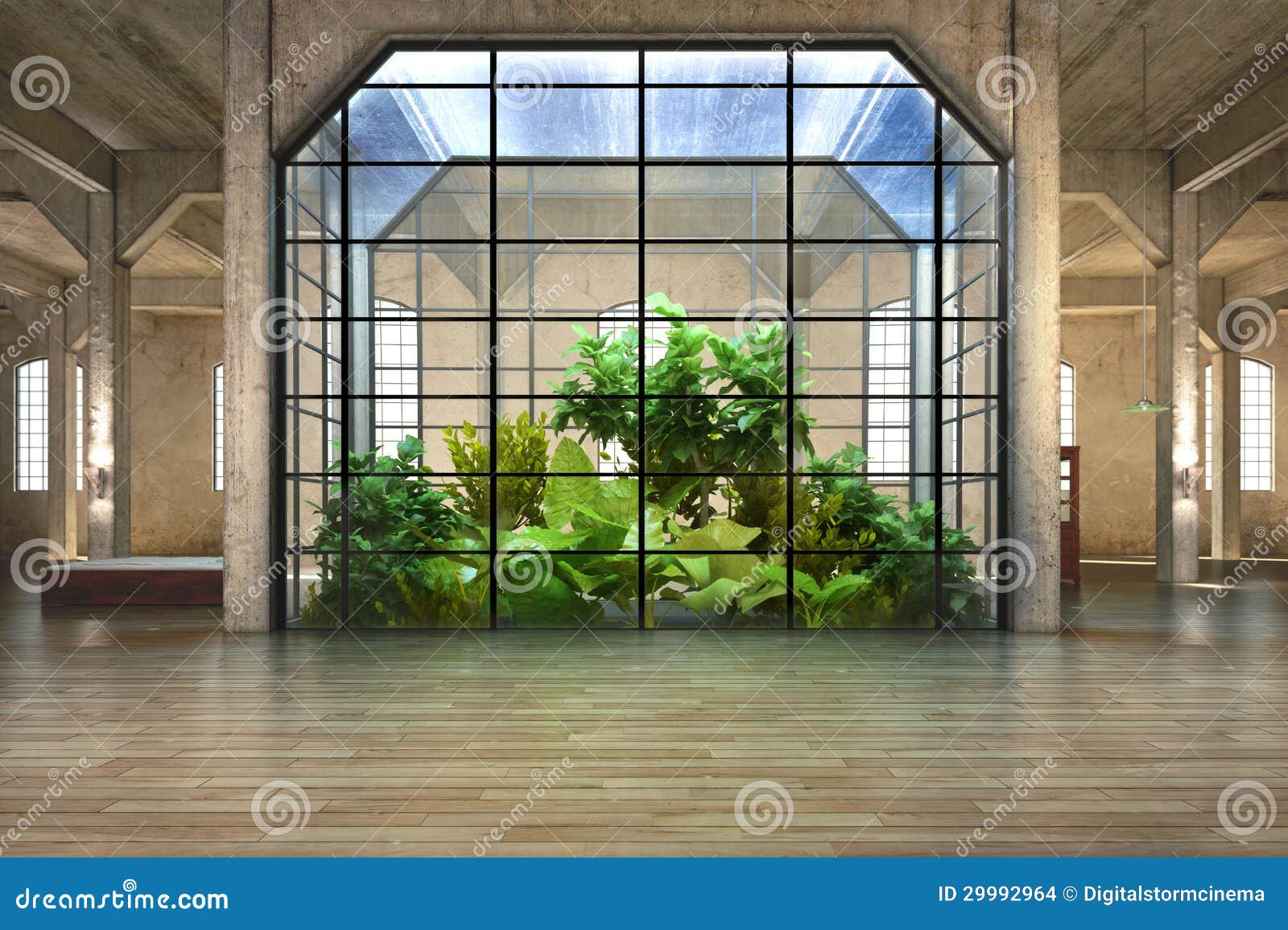 Atrium background stock illustration. Illustration of inside - 29992964