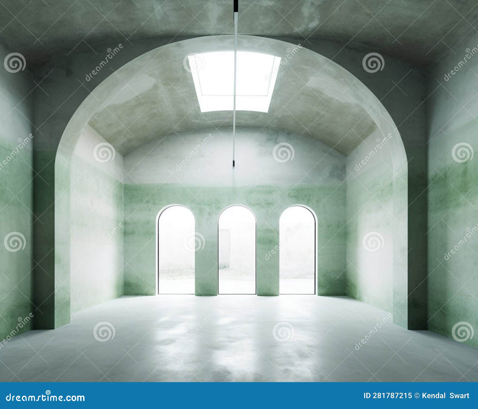 Empty room stock illustration. Illustration of close - 281787215