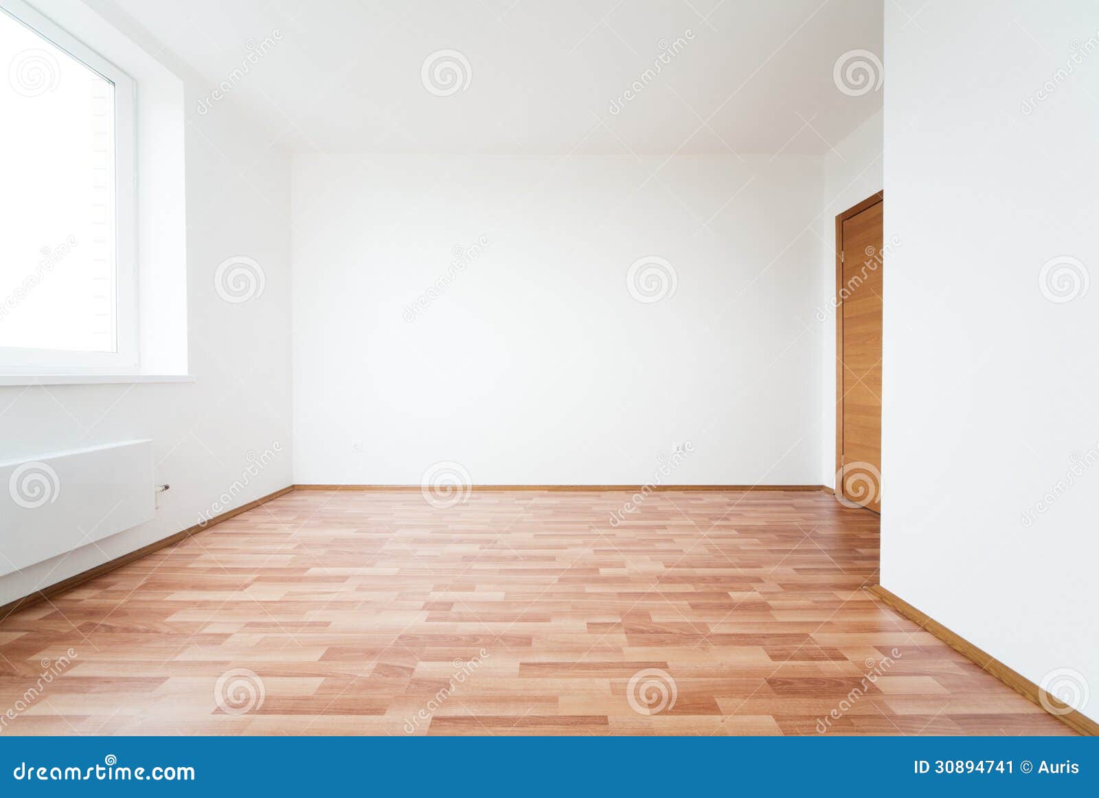 Empty Room Interior Design, Open Space With White Walls With Stucco And ...