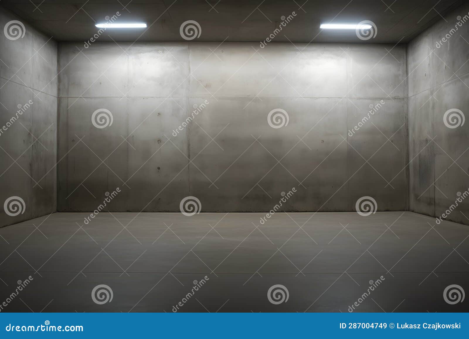 Empty Room Gray Cement Crack Wall Texture Generative Ai Stock ...