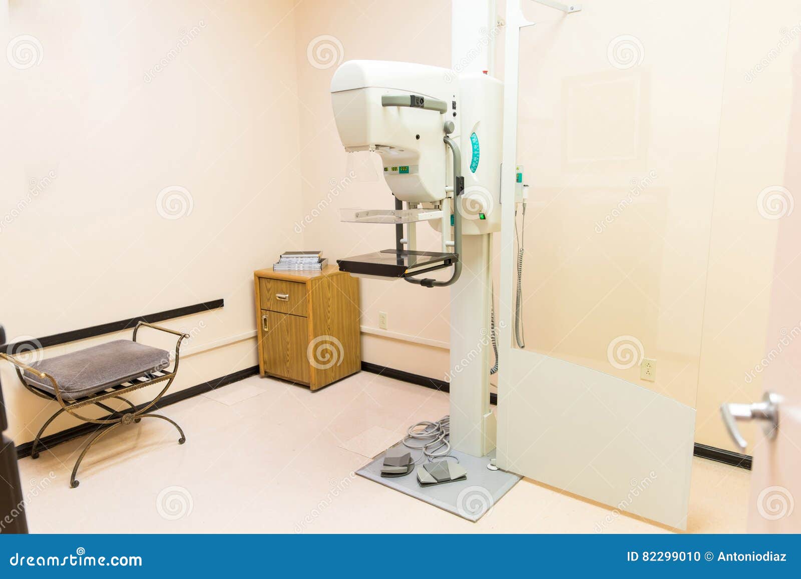 Empty Room with Mammography Equipment Stock Photo - Image of mammogram ...