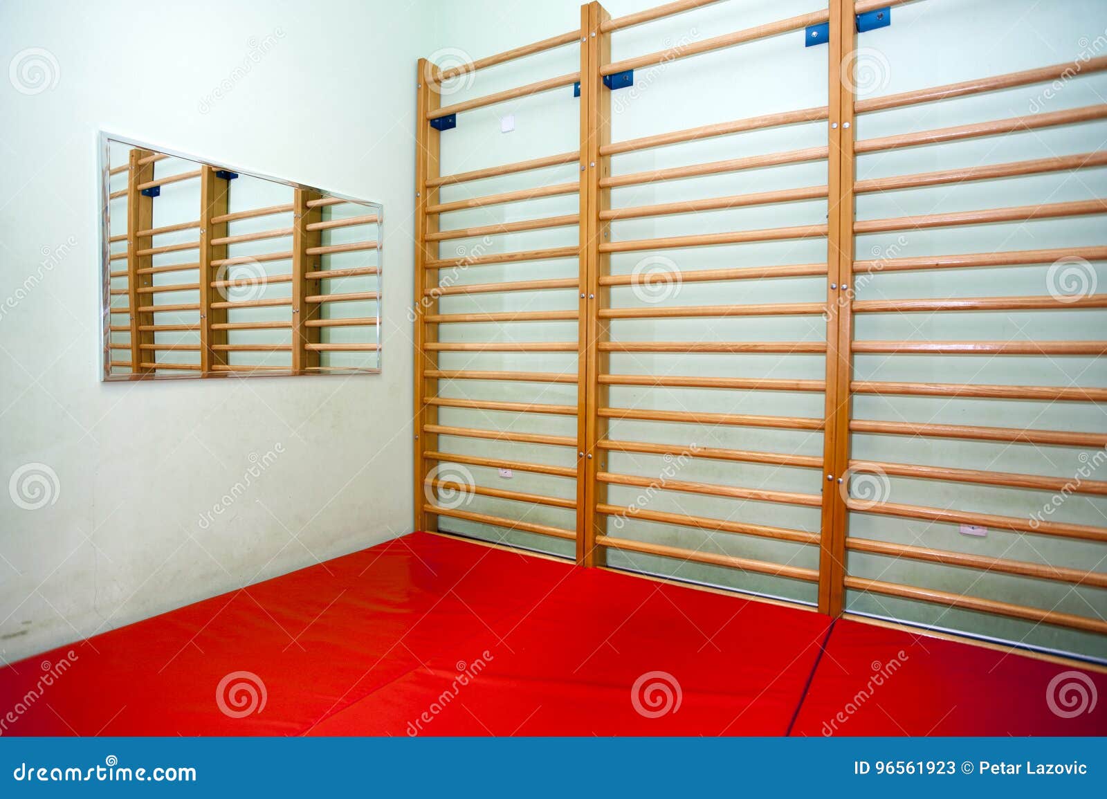 Empty Room at Physiotherapy Clinic Stock Image - Image of machine ...