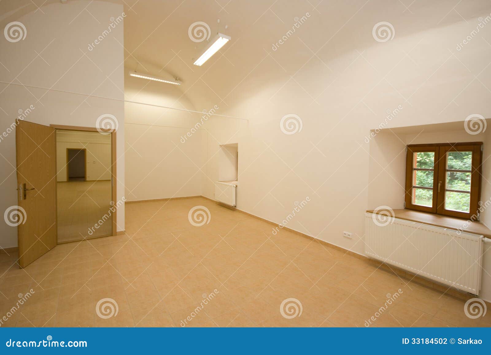 Empty room stock photo. Image of home, interior, indoor - 33184502