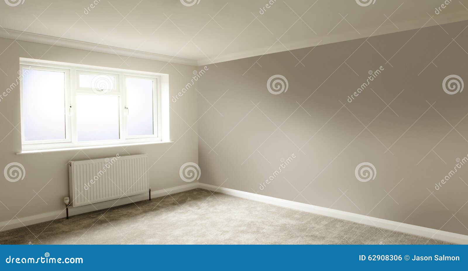 Empty room stock photo. Image of clean, inside, home - 62908306