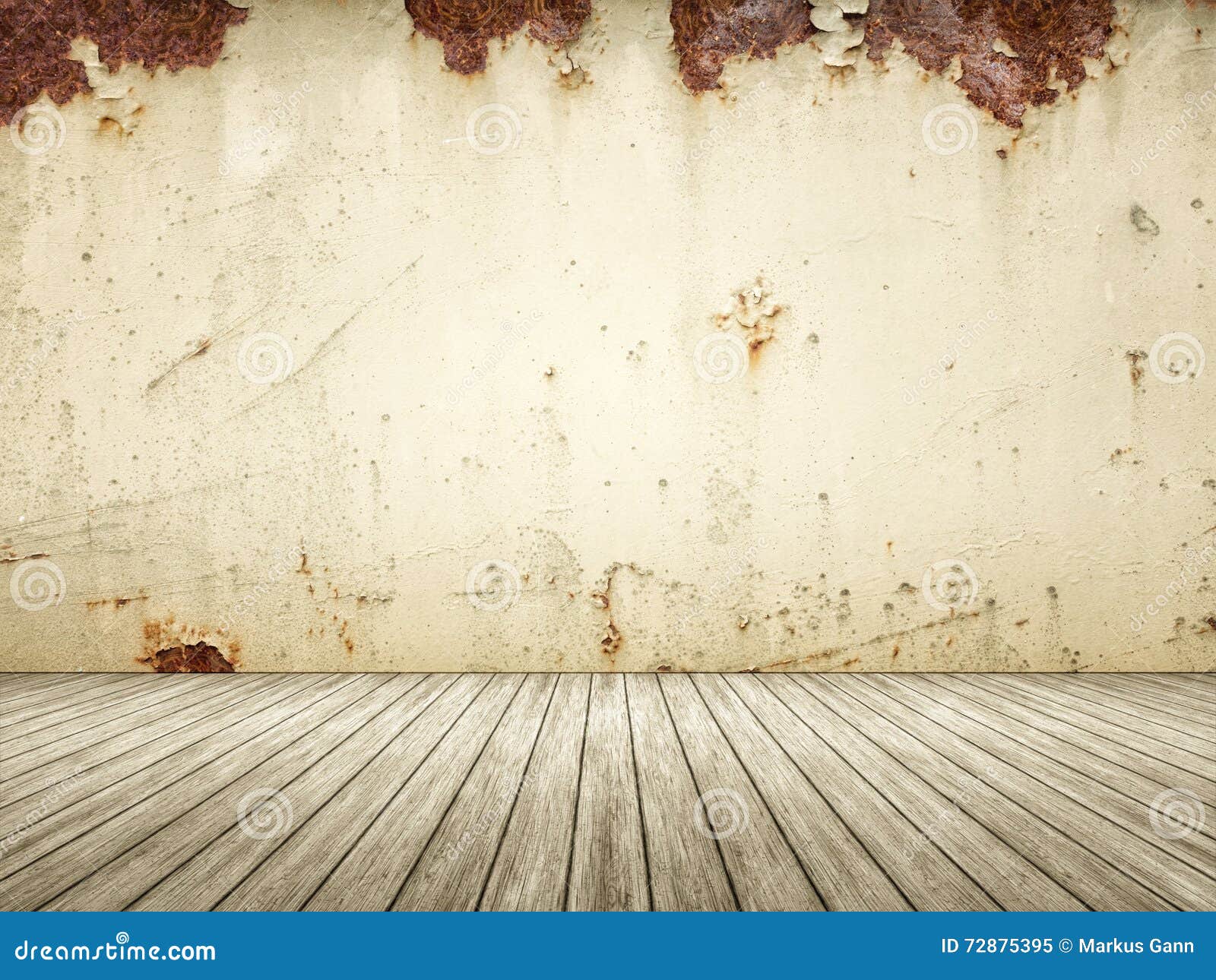Empty Room rusty wall stock image. Image of creative - 72875395