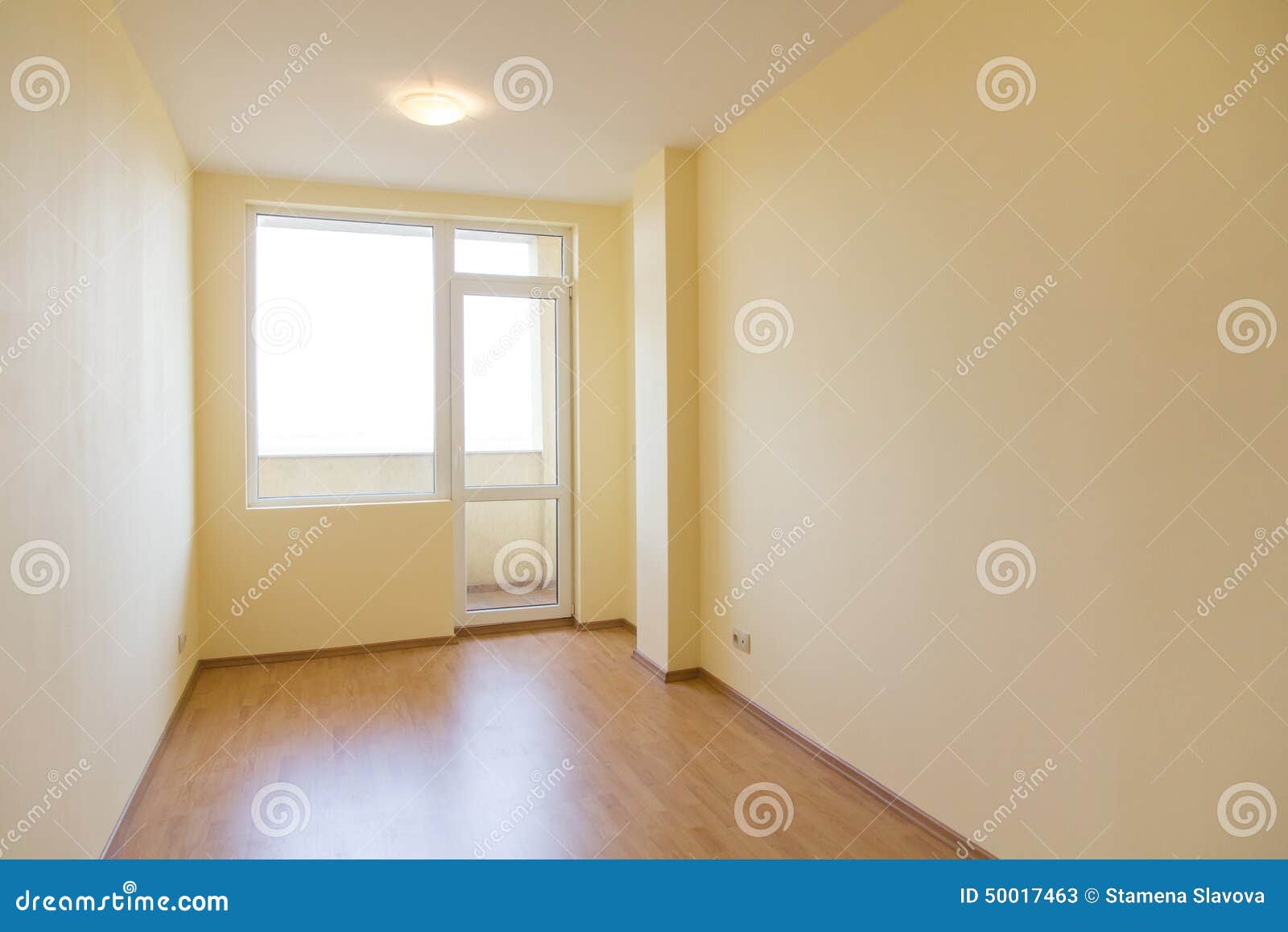 Empty room stock image. Image of windows, small, room - 50017463