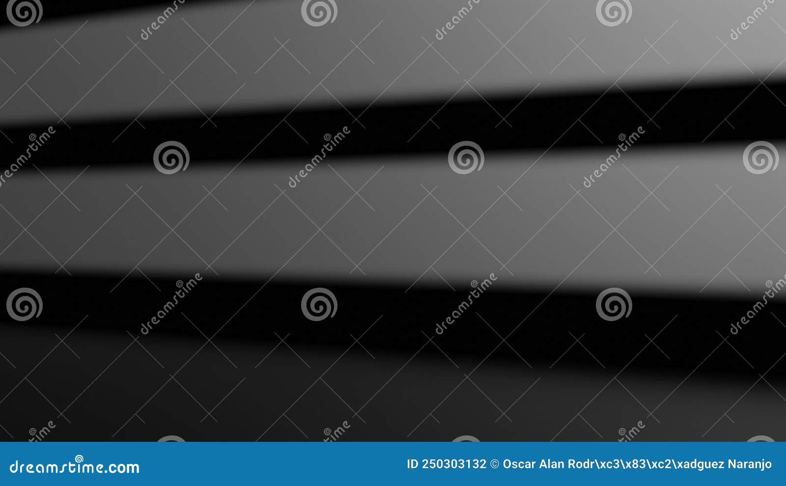 Black Room with Intense Horizontal Lights Projecting on the Wall Stock ...