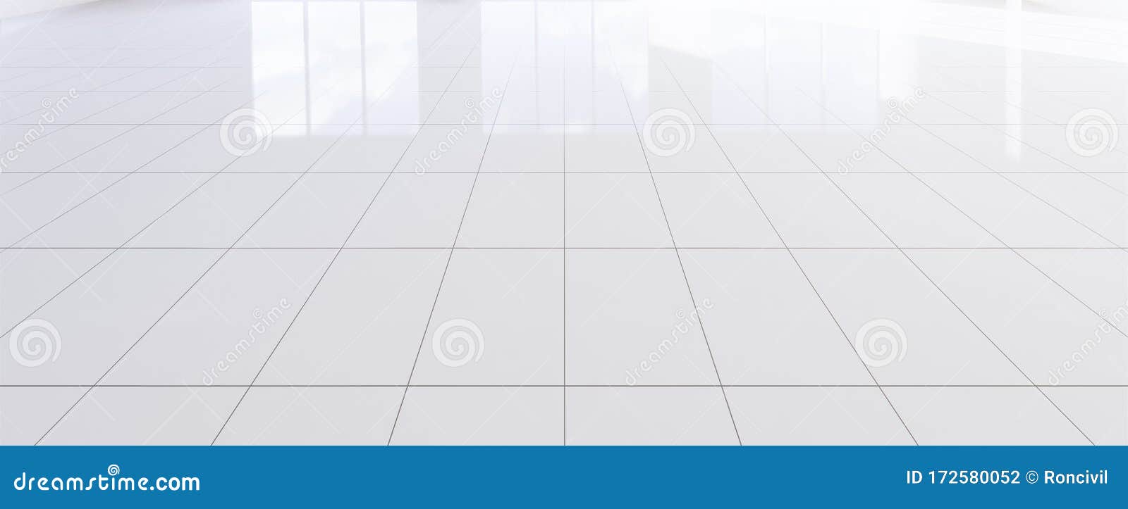 Empty room and tile floor stock illustration. Illustration of flooring ...