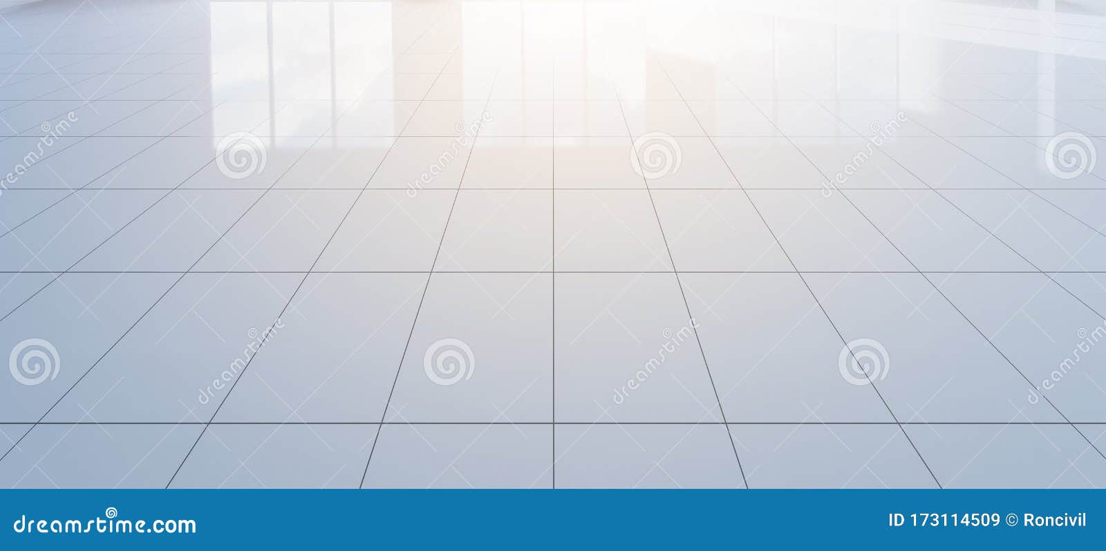 Empty room and tile floor stock illustration. Illustration of abstract ...