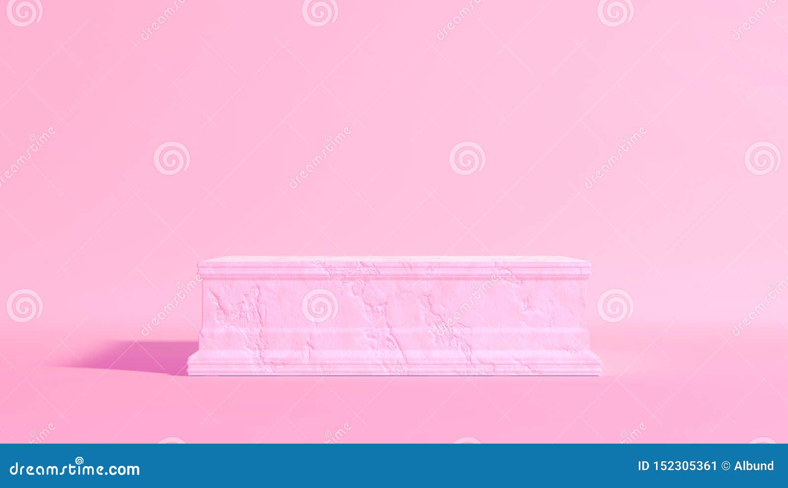 Empty Round Trophy Base stock illustration. Illustration of blank ...