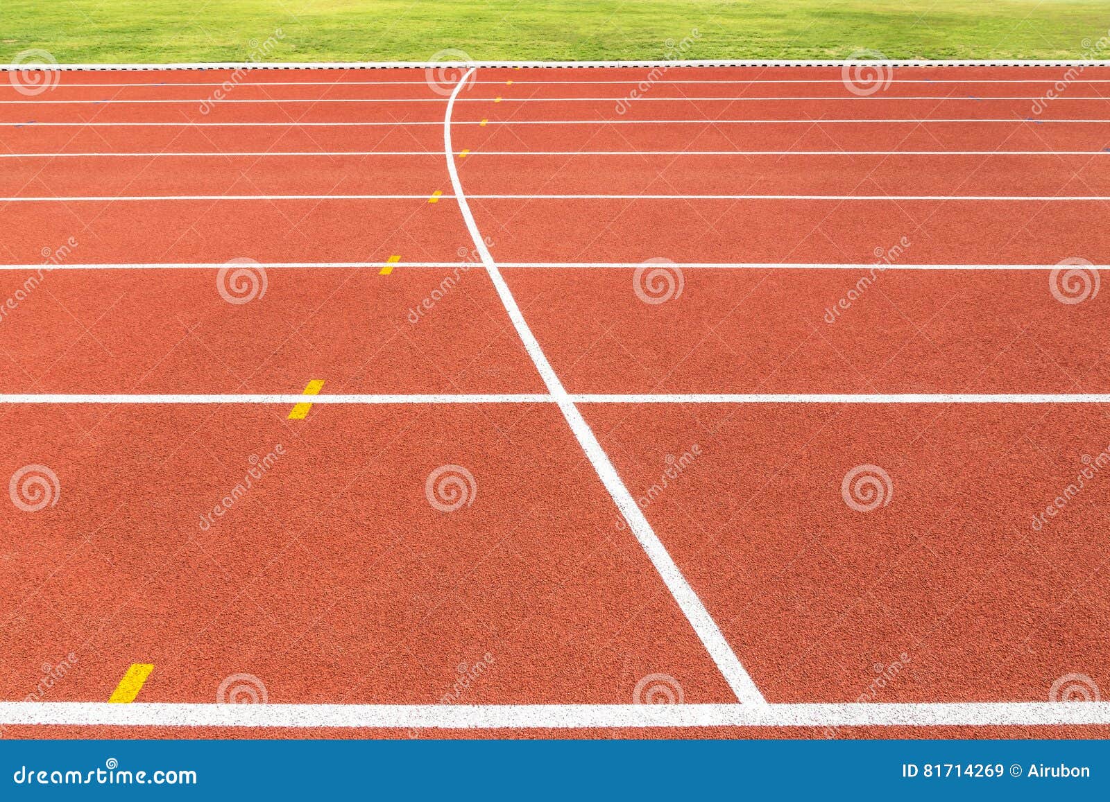 Empty running track stock image. Image of game, race - 81714269