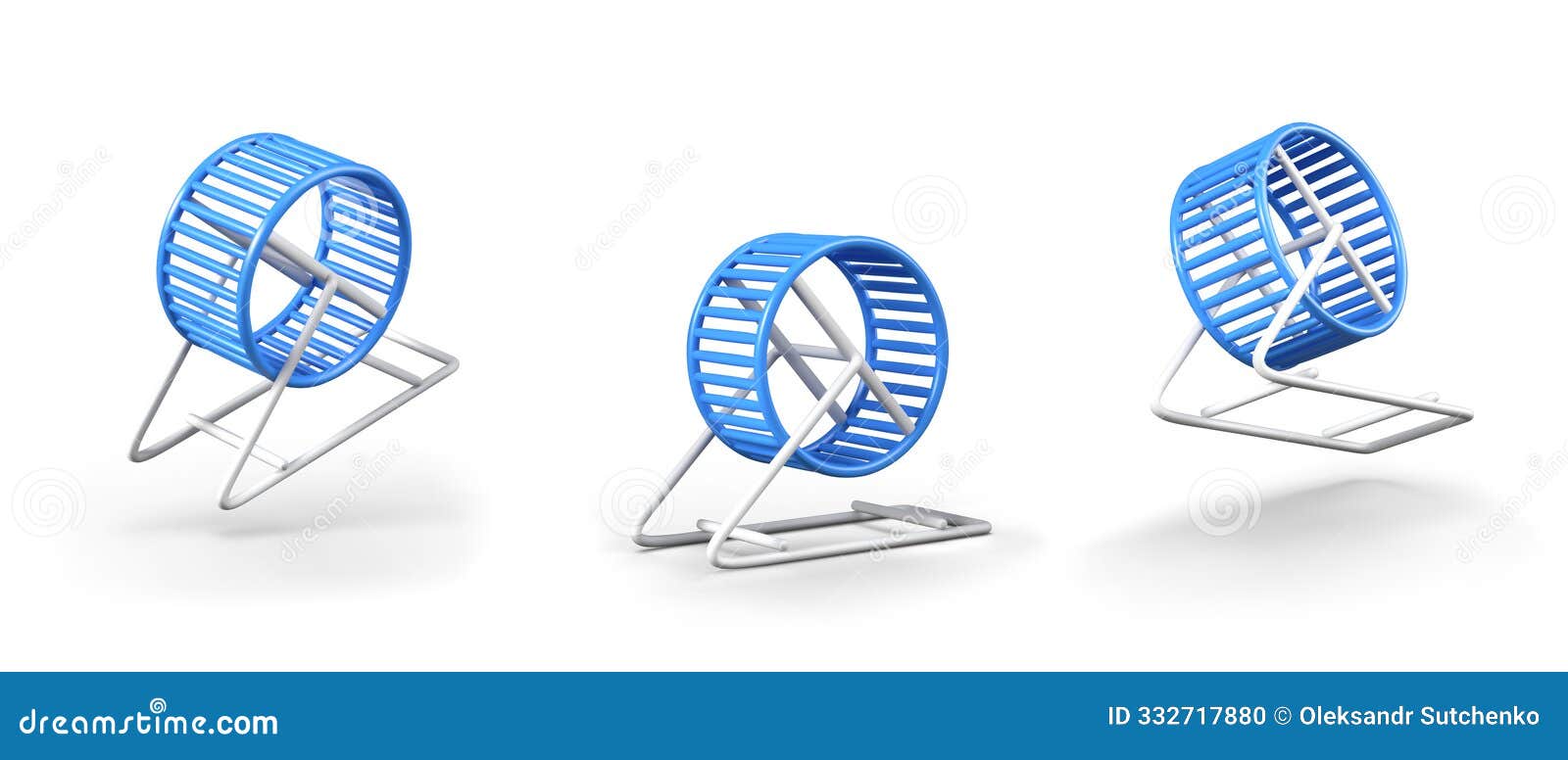 Different Rodent Animals Painted Set. Hand Drawn Various Rodents ...