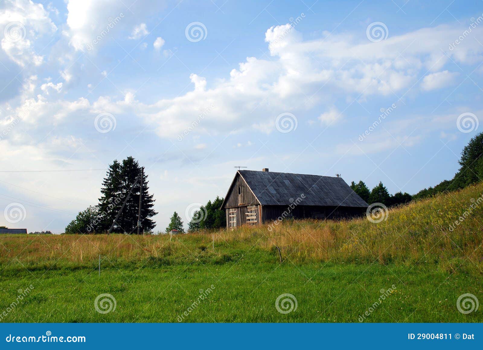 Empty rural house stock image. Image of fade, rural, lithuania - 29004811
