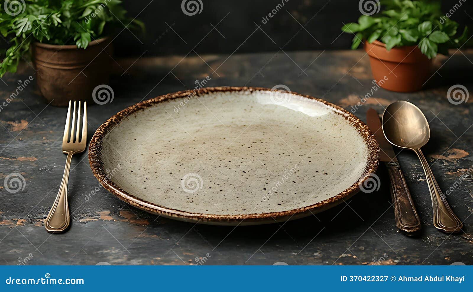 Empty Rustic Room With Concrete Wall Stock Image | CartoonDealer.com ...