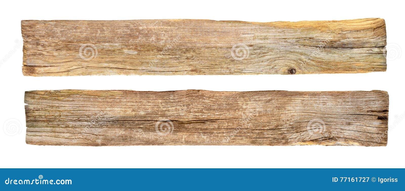 Empty Rustic Wooden Sign on White Background. Stock Image - Image of ...