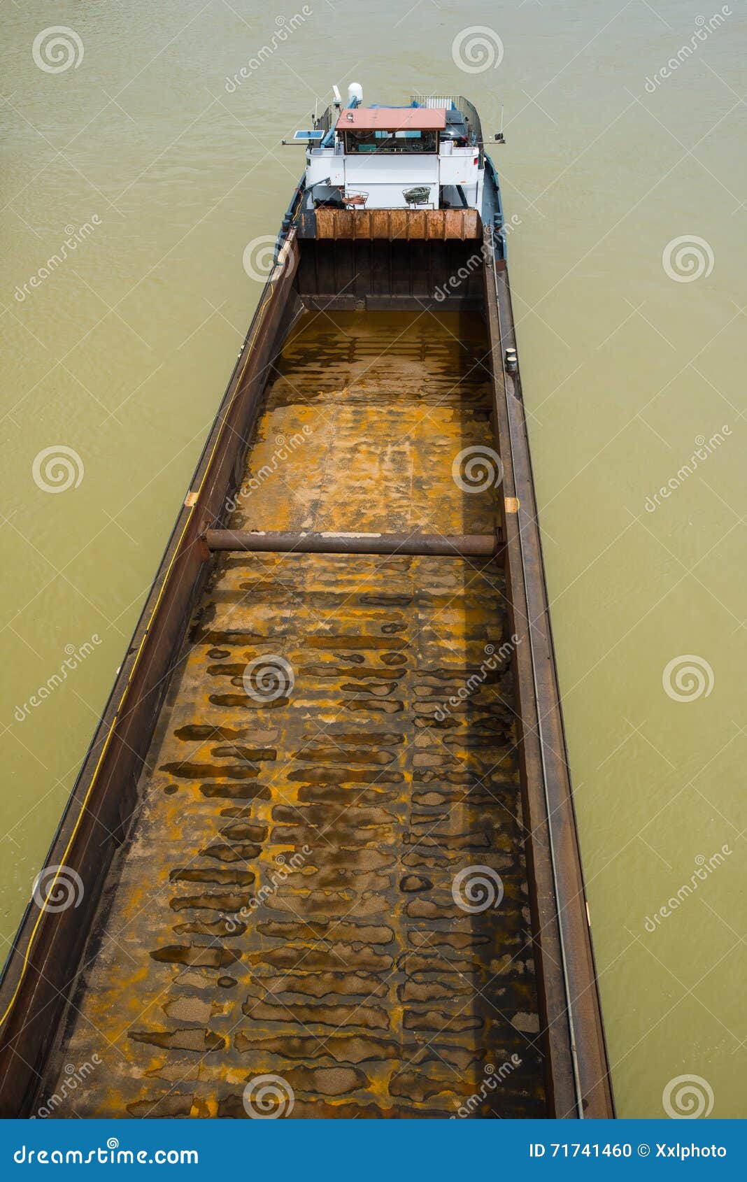 Empty and Rusty Container Barge Stock Photo - Image of loading, inland ... Empty and Rusty Container Barge Stock Photo - Image of loading, inland ...