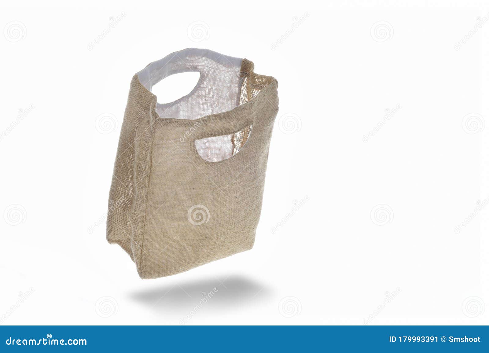 Empty Sack Shopping Bag Container Stock Image - Image of isolated ...