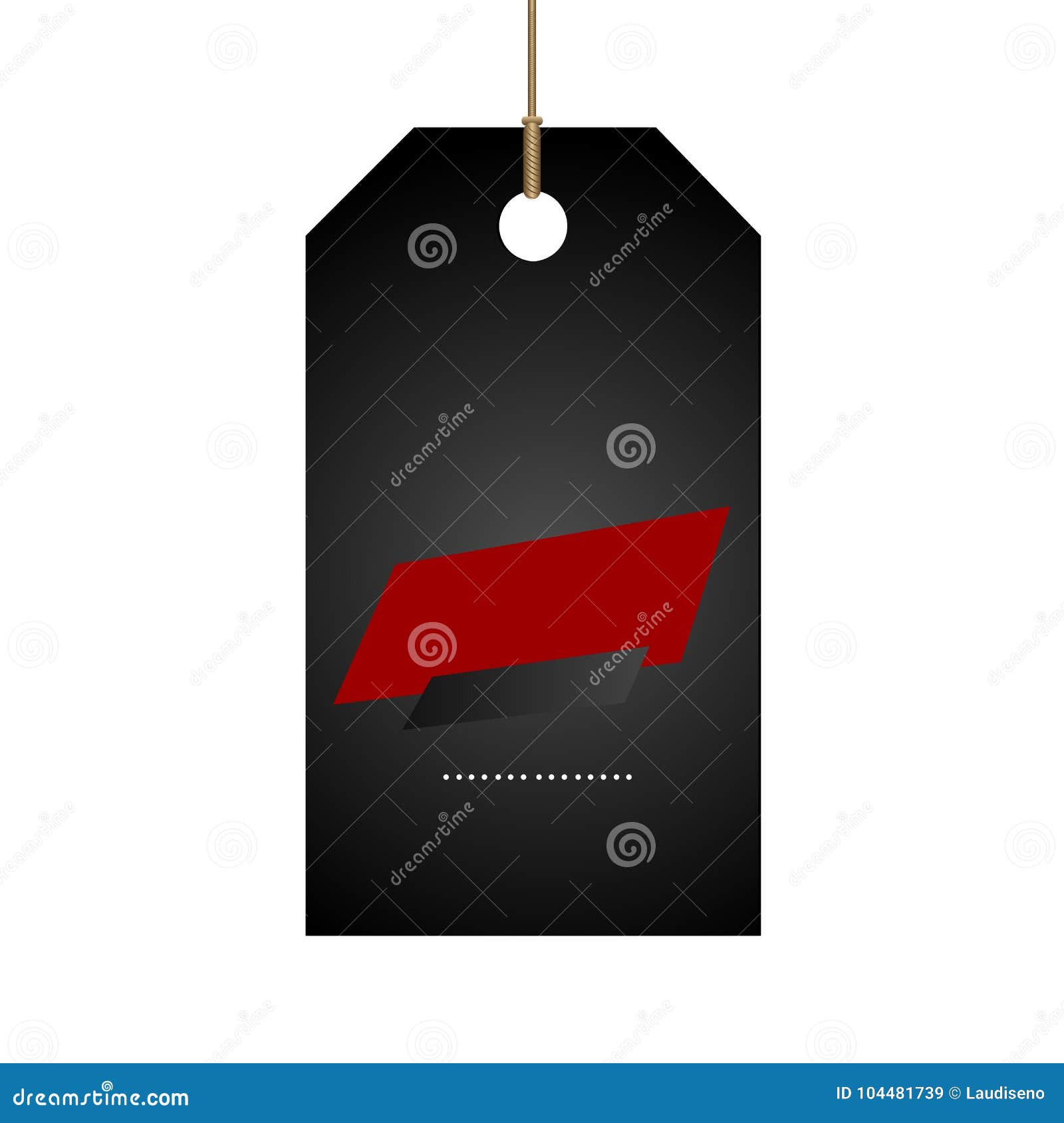 Empty sale label stock vector. Illustration of blank - 104481739