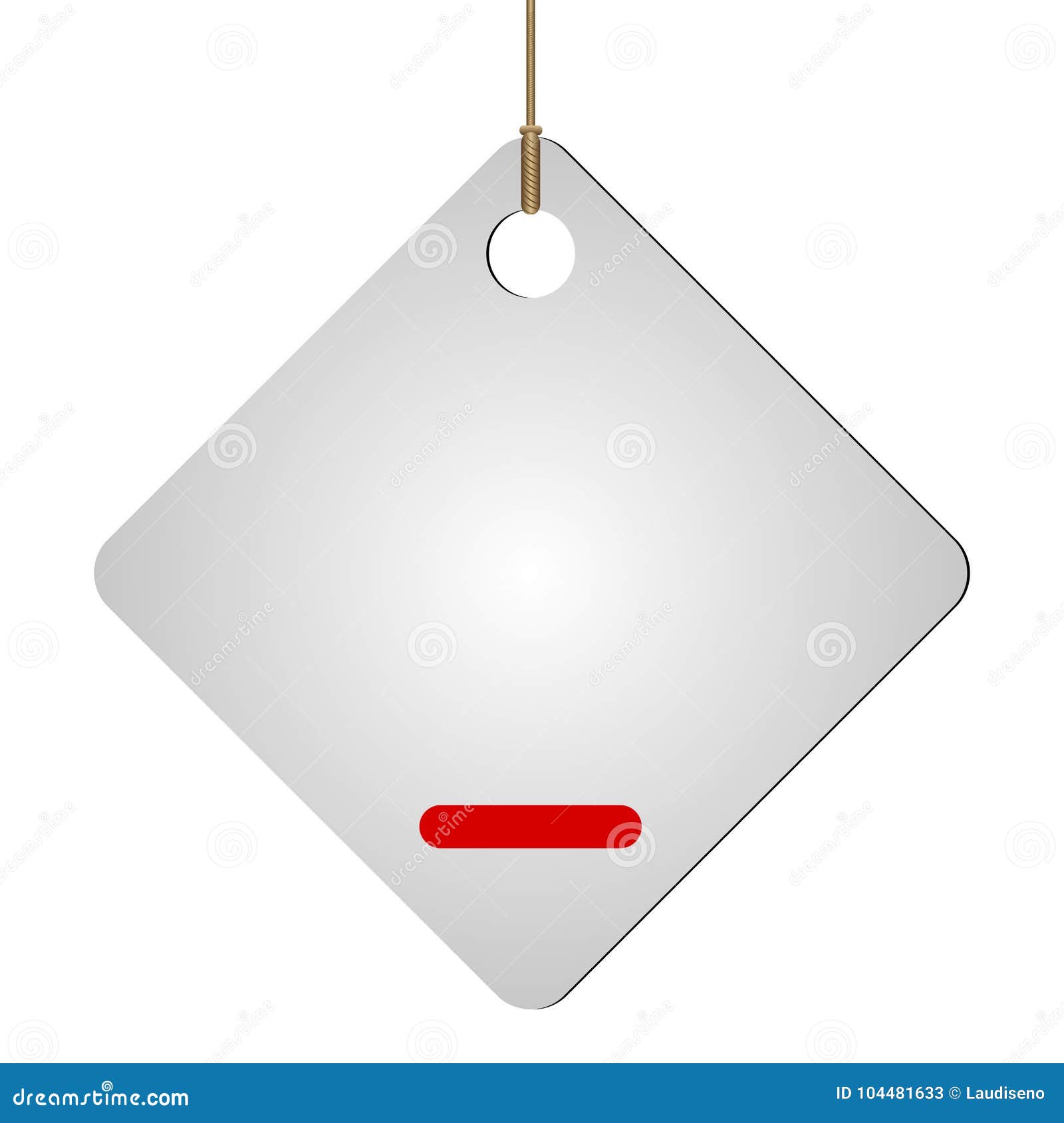 Empty sale label stock vector. Illustration of closeup - 104481633