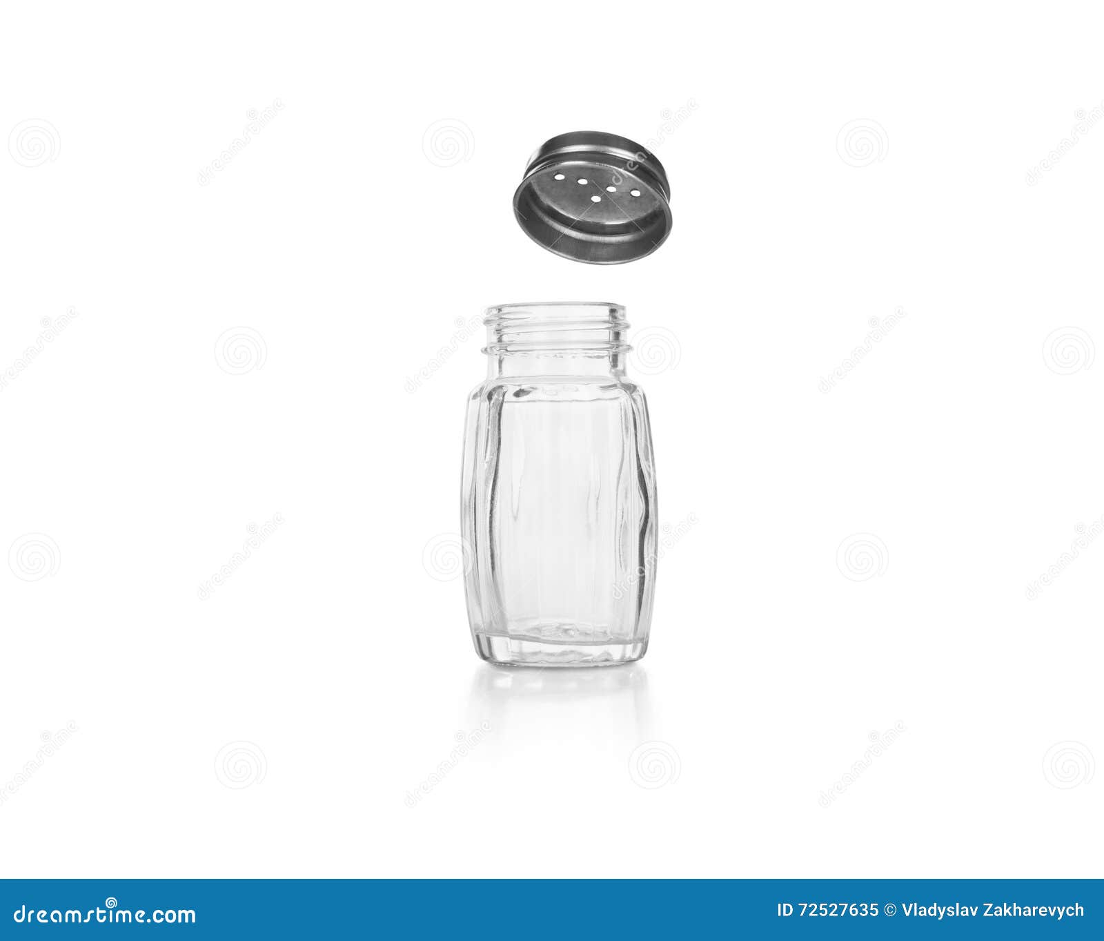 Empty Salt and Pepper Shakers Stock Image - Image of background, chrome ...