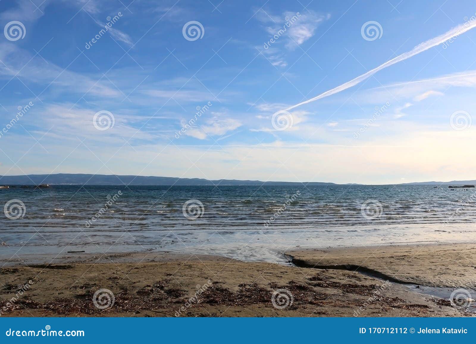 Sandy Beach stock photo. Image of color, croatia, clear - 170712112