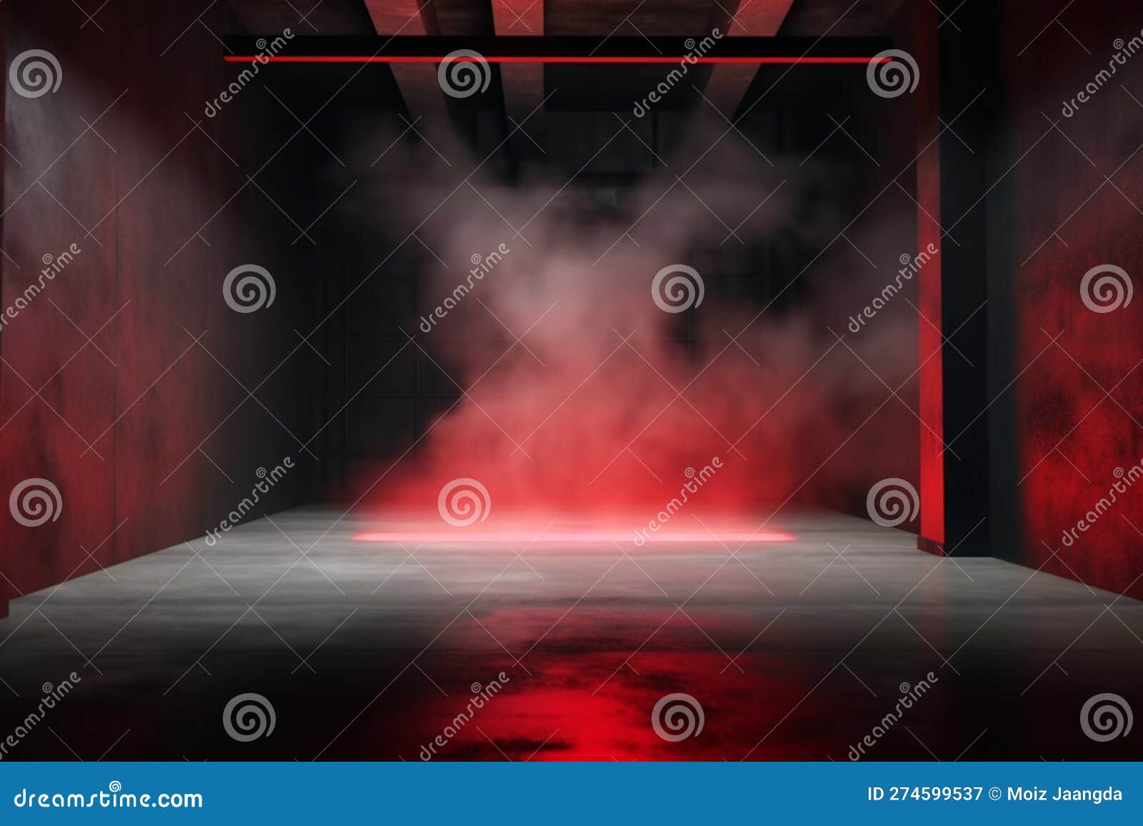 Empty Scene Background. Dark Background of Empty Room, Neon Red Light ... Empty Scene Background. Dark Background of Empty Room, Neon Red Light ...