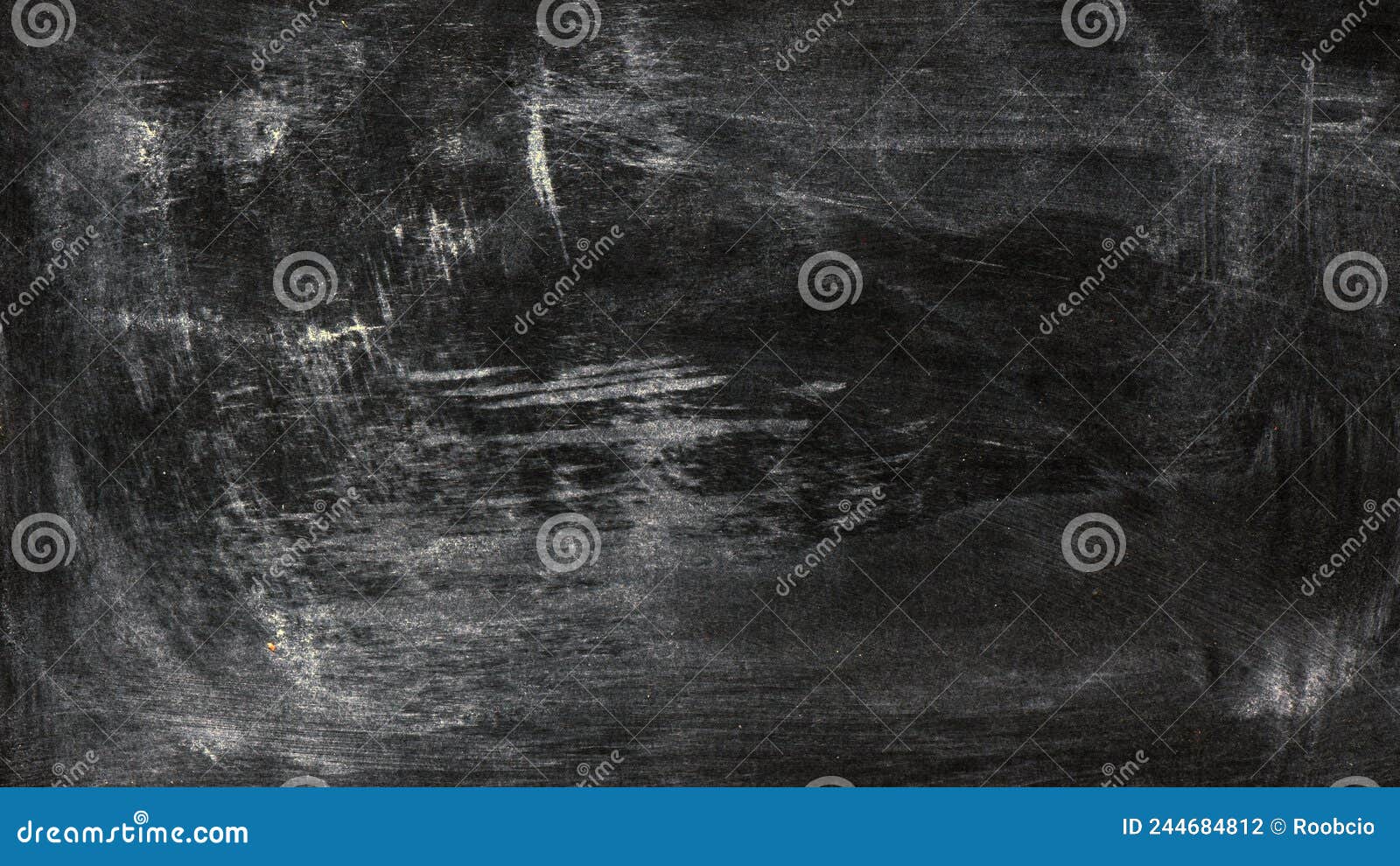 Empty School Chalk Board on a Wooden Table. Empty Space To Enter Text ...