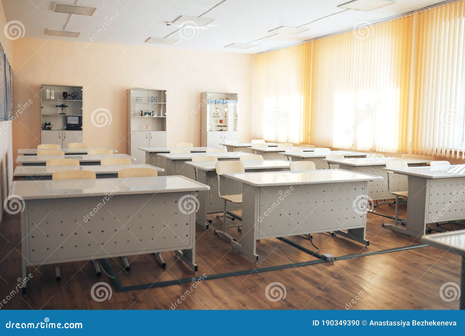 Empty School Class during School Holidays, Back To School, Children ...