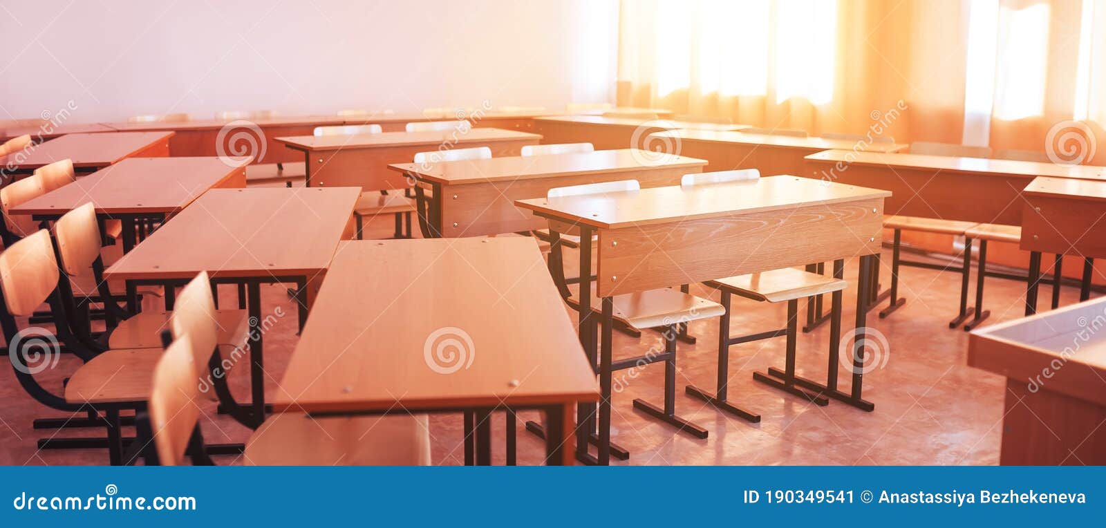 Empty School Class during School Holidays, Back To School, Children ...