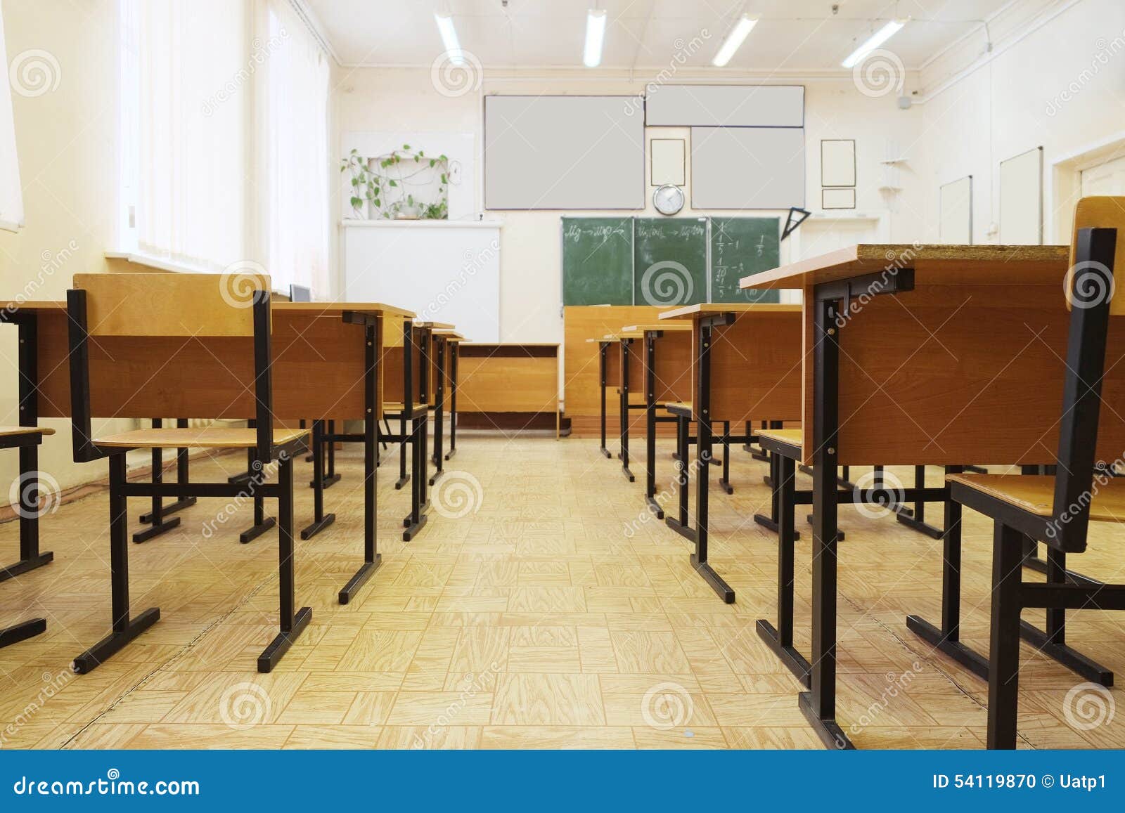 Empty school class stock photo. Image of pedagogical - 54119870