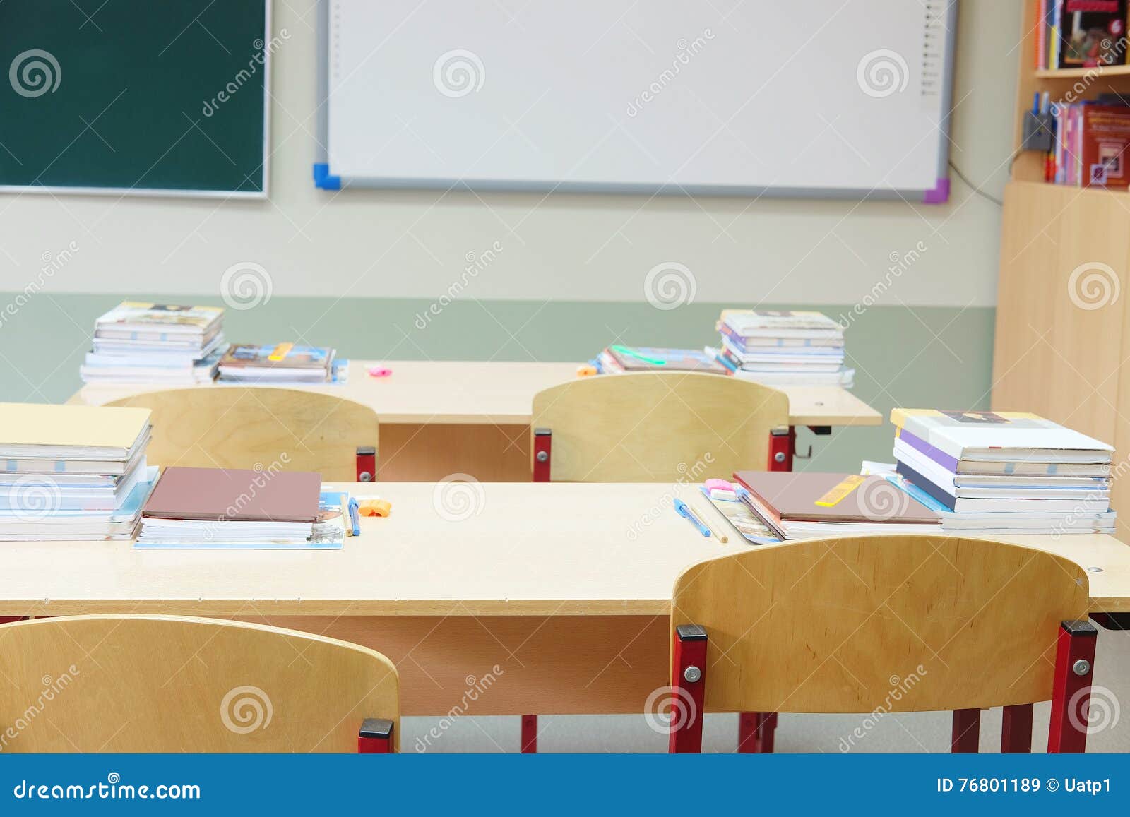 Empty school class stock image. Image of college, form - 76801189