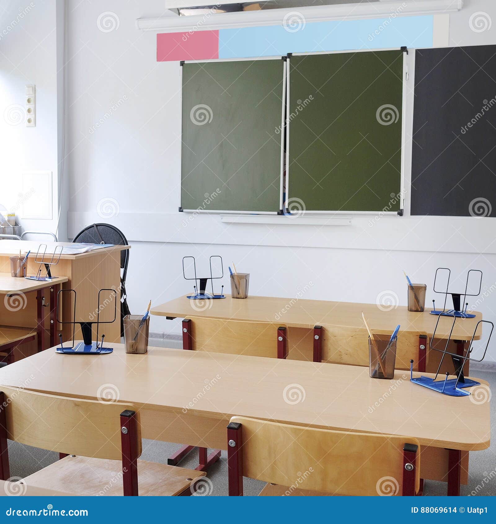 Empty school class stock photo. Image of form, class - 88069614