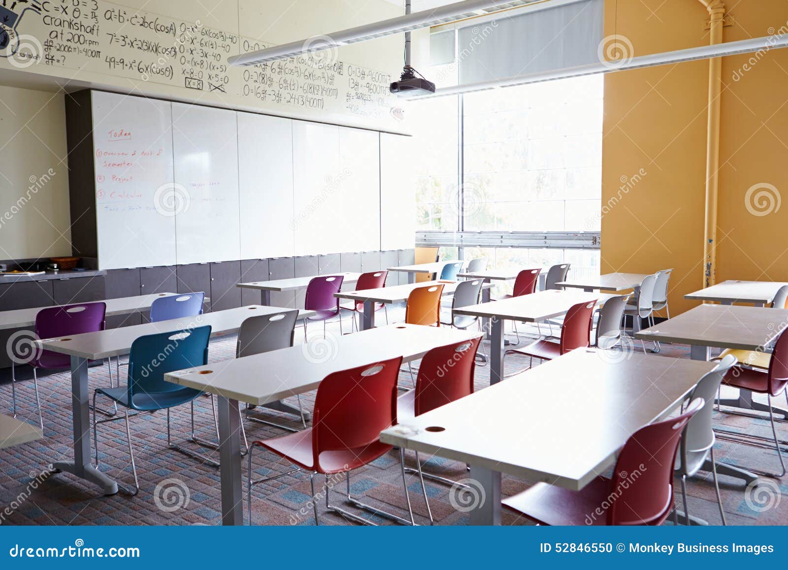 Empty School Class Royalty-Free Stock Image | CartoonDealer.com #77265196
