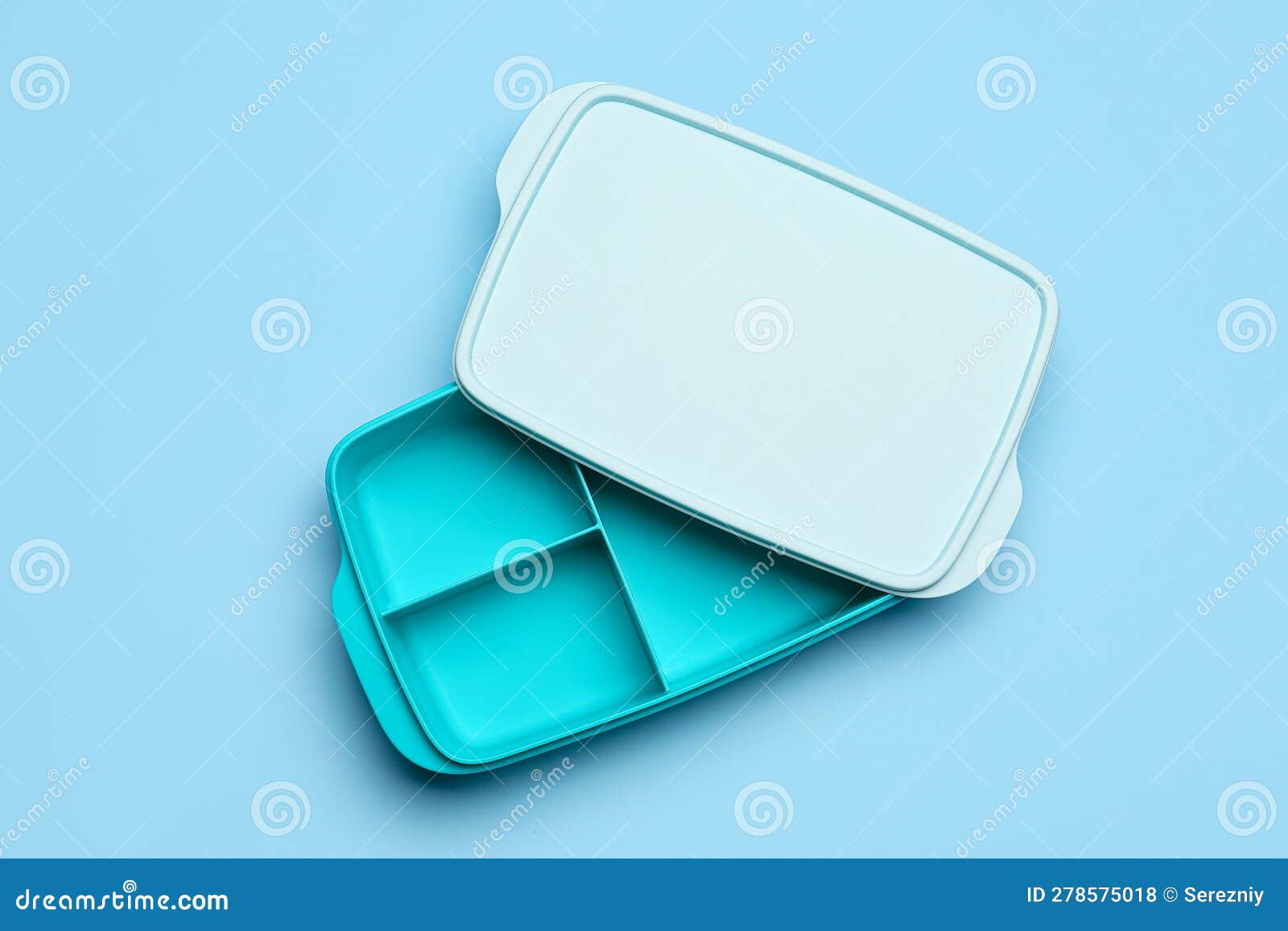 Empty School Lunchbox on Color Background Stock Photo - Image of ...
